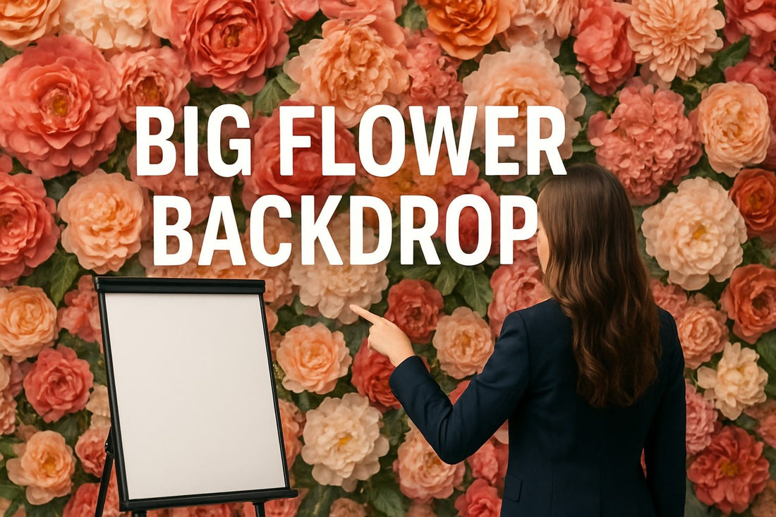 Big Flower Backdrop Guide: Creative Ideas for 2026 – amazinggiantflowers