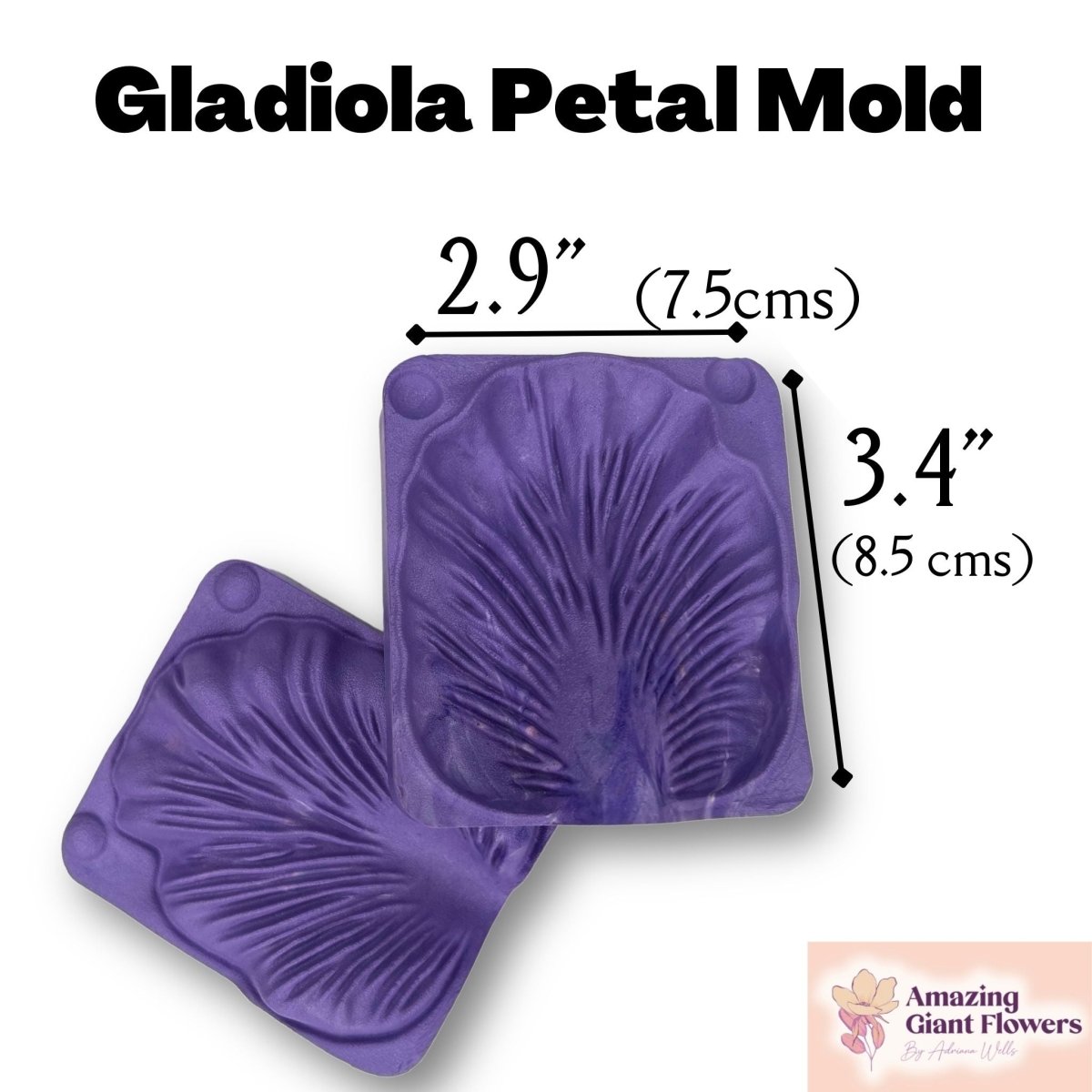 Gladiola Flower Mold - Craft Elegance - amazinggiantflowers