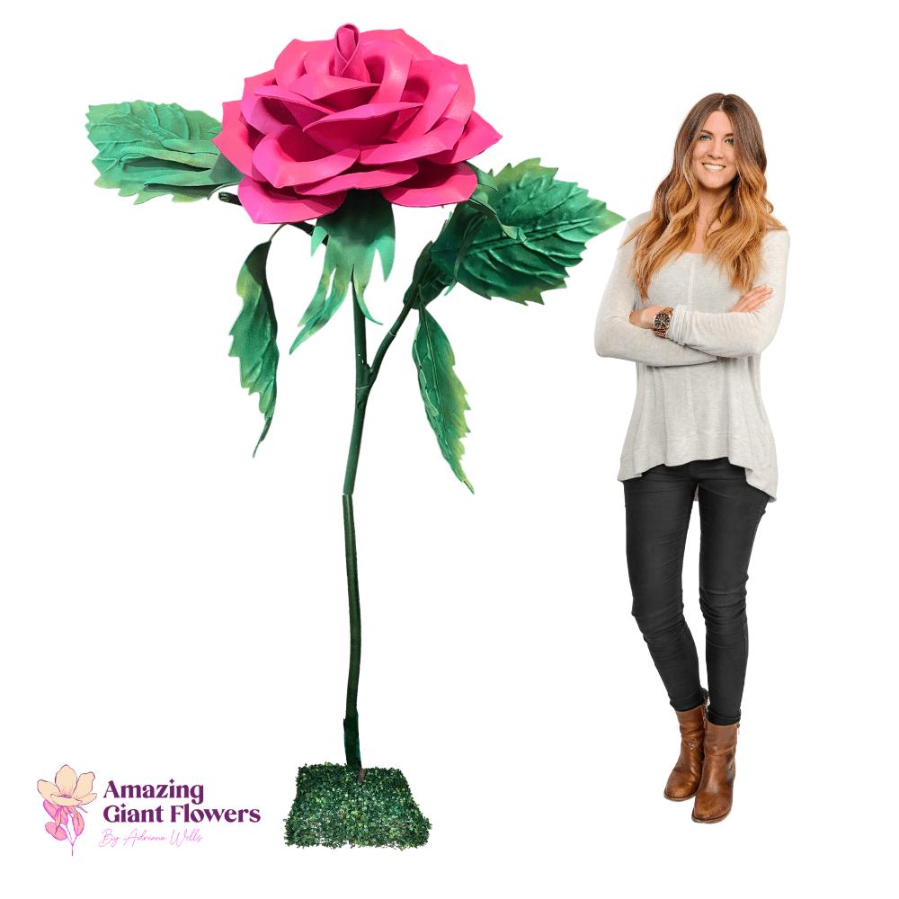 Giant Rose Bouquet Backdrop - amazinggiantflowers