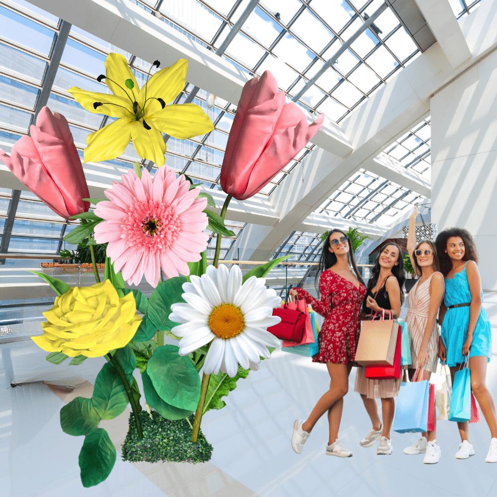 Spring Seasonal Display of Giant Flowers - amazinggiantflowers